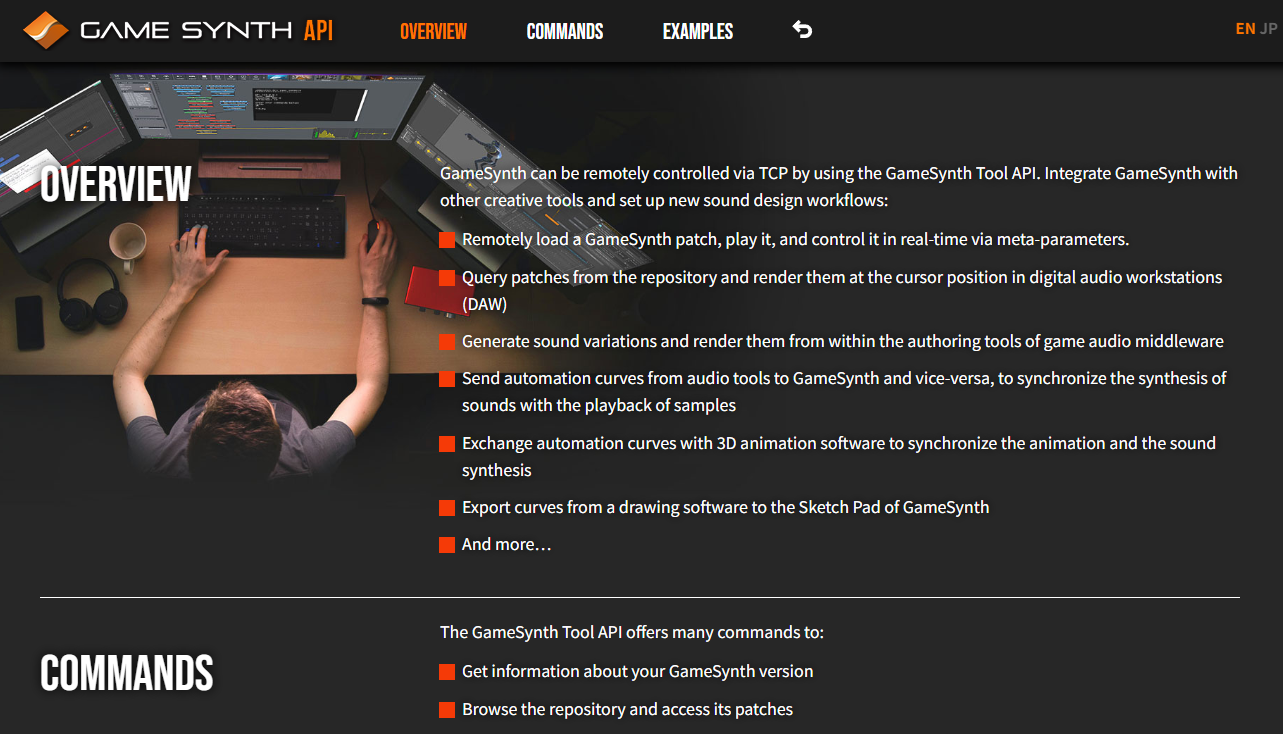 The GameSynth Tool API | Tsugi Blog